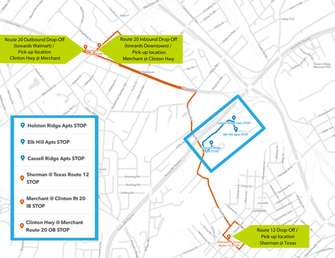 Micro Transit: katConnect - Knoxville Area Transit