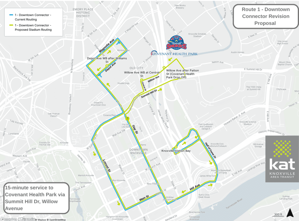 Proposed Upcoming Route Revisions Now Available for Review - Knoxville ...